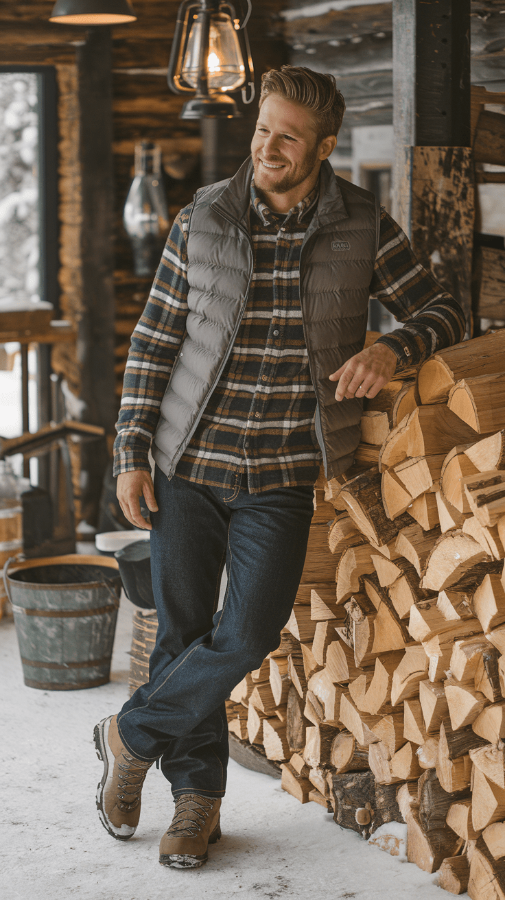 20 Stylish Winter Travel Outfit Ideas for Men