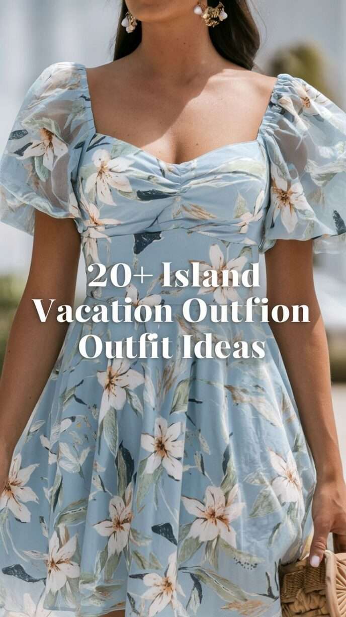 10 Stunning Island Vacation Outfit Ideas for a Caribbean Trip