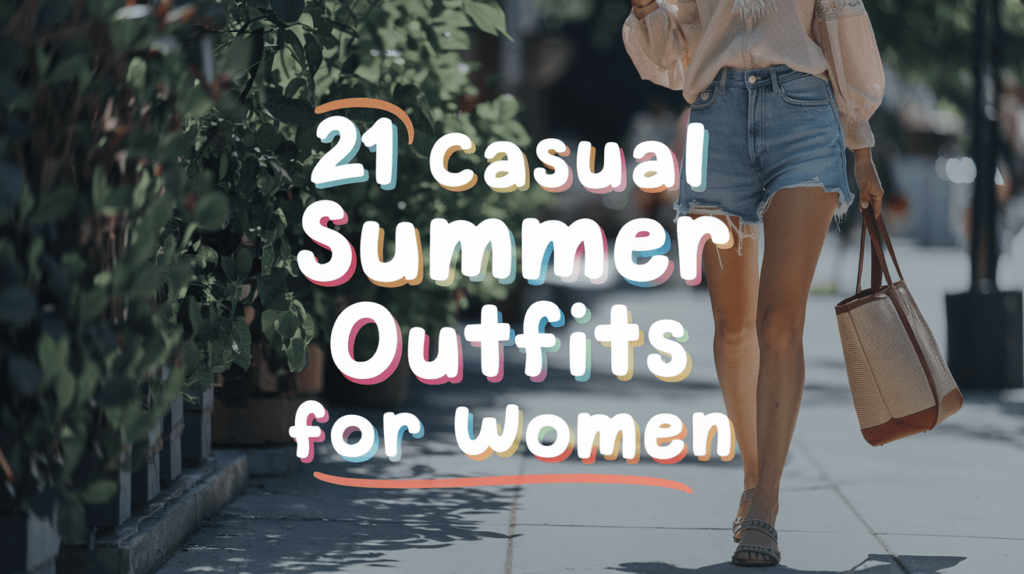 21 Casual Summer Outfits for Women