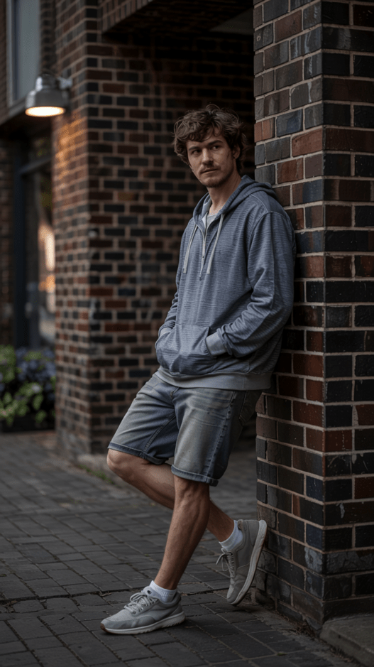 23 Jean Shorts Men Outfit Ideas