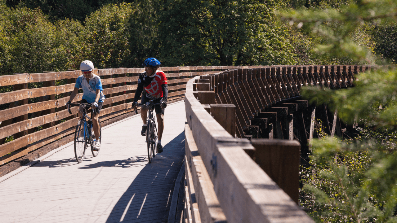 10 Rail-Trails in the U.S. Perfect for Biking Weekends