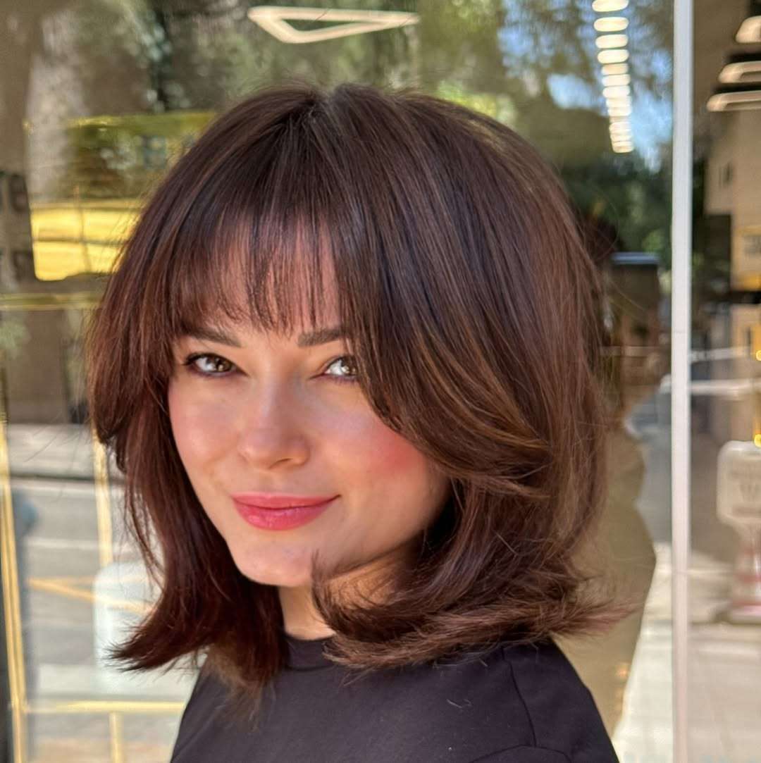 15 Shoulder Length Hair Style Ideas